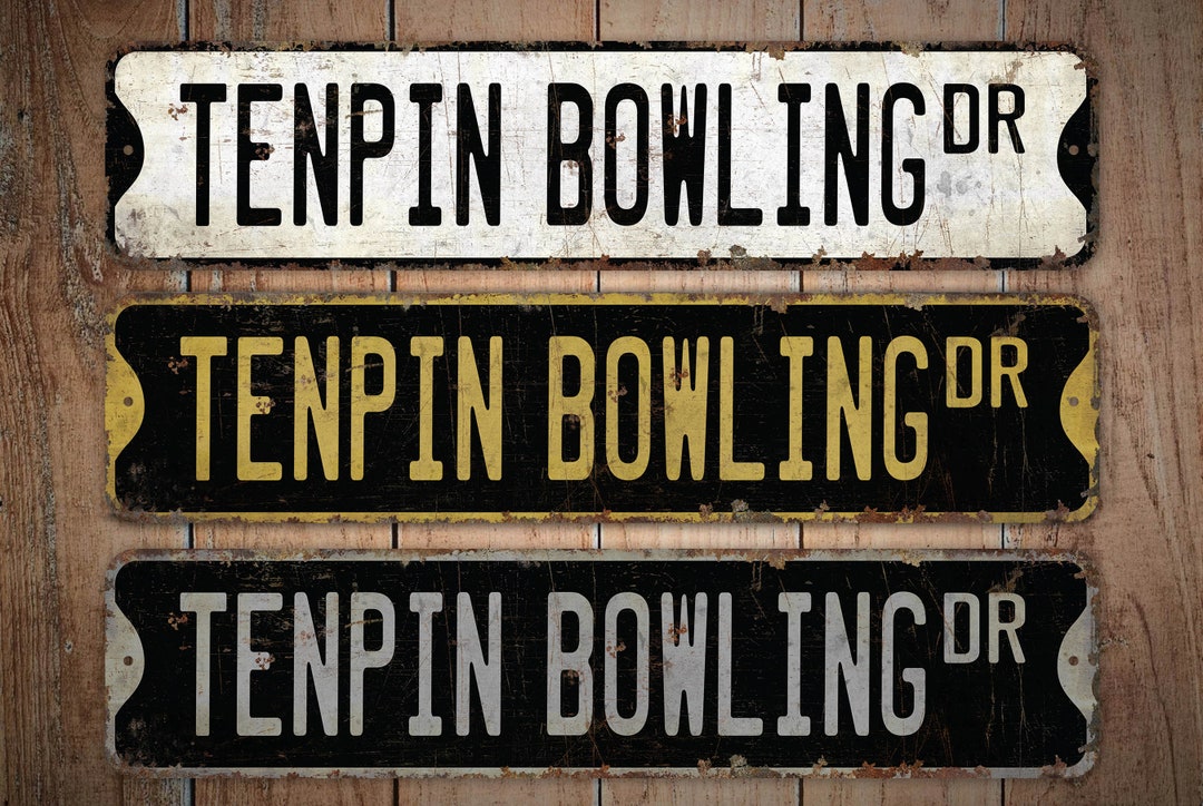 Tenpin Bowling - Tenpin Bowling Sign - Tenpin Bowling Game - Bowling ...