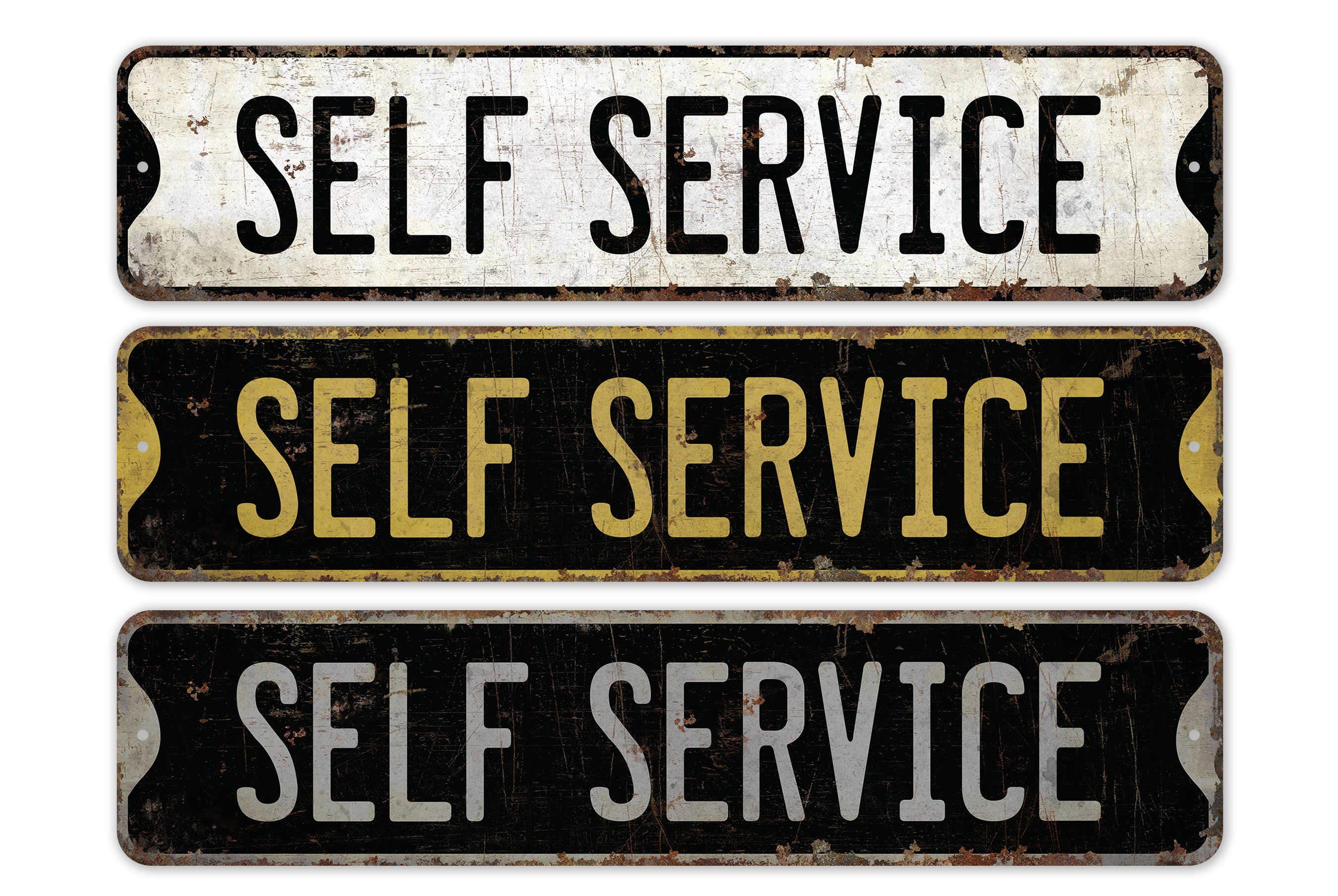 Self Service Self Service Sign Self Service Decor - Etsy