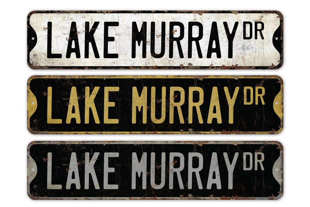 Lake Murray - Lake Murray Sign - South Carolina Lake - Lake Fan - Lake ...