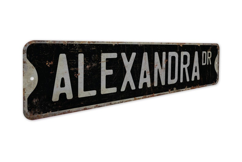 Alexandra Name Sign Name Sign Children Name Sign Home - Etsy