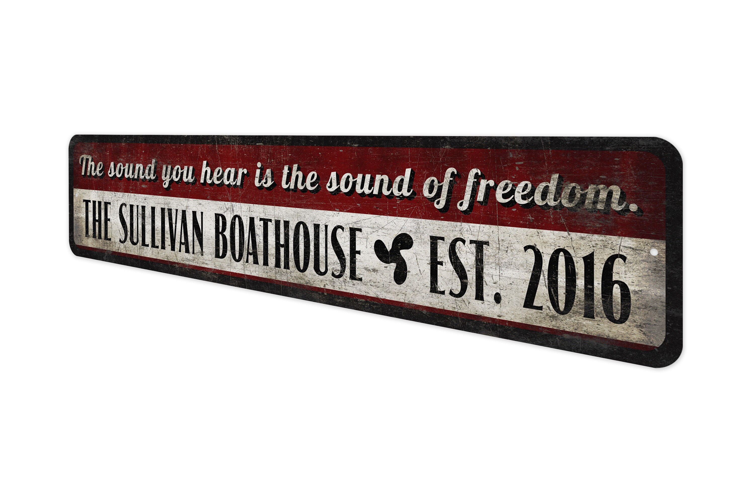 Boat House Sign Custom Boat House Lake Boat House Boat | Etsy