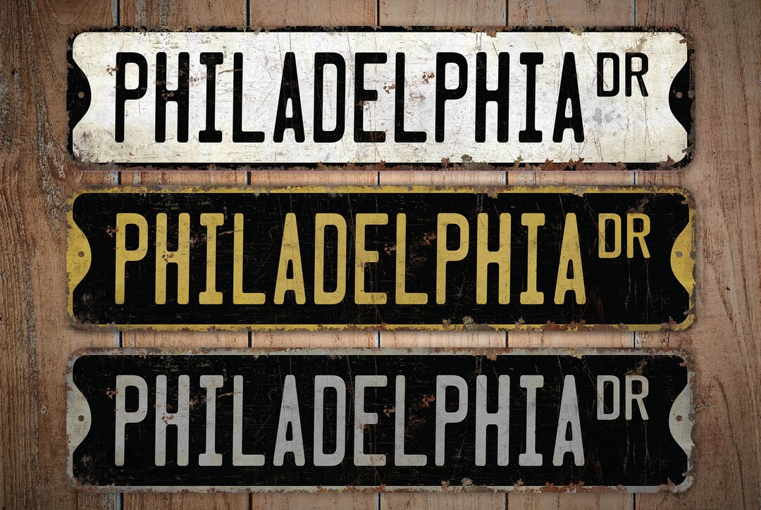 Philadelphia Sign - Philadelphia Decor - Philadelphia Gift ...
