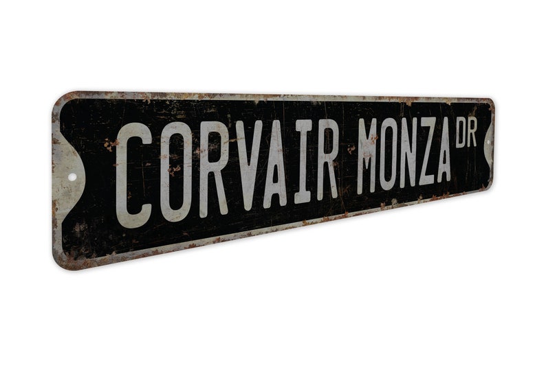 Corvair Monza - Corvair Monza Sign - Classic Car Sign - Chevy Owner ...