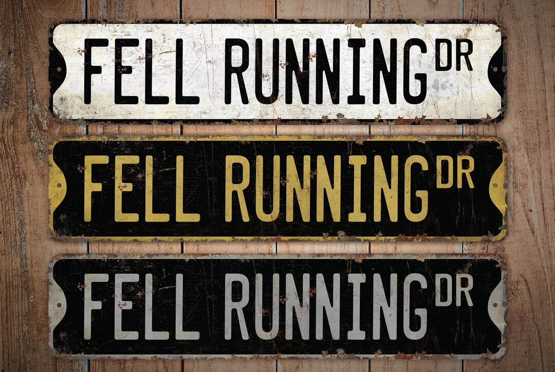 Fell Running - Fell Running Sign - Fell Running Game - Fell Running ...