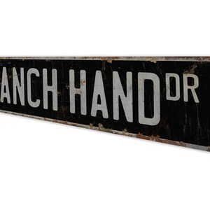 Ranch Hand - Ranch Hand Sign - Ranch Hand Decor - Vintage Style Sign ...
