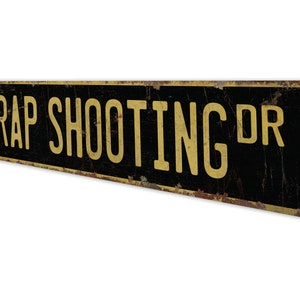 Trap Shooting - Trap Shooting Sign - Shooting Game Sign - Custom Trap ...