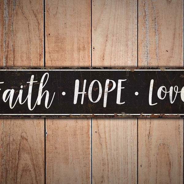 Faith Sign - Etsy