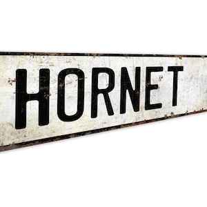 Hornet - Hornet Sign - Hornet Decor - Hornet Lover - Custom Street Sign ...