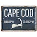 Cape Cod Sign - Cape Cod Location - Cape Cod Gift - Beach Sign - Beach ...