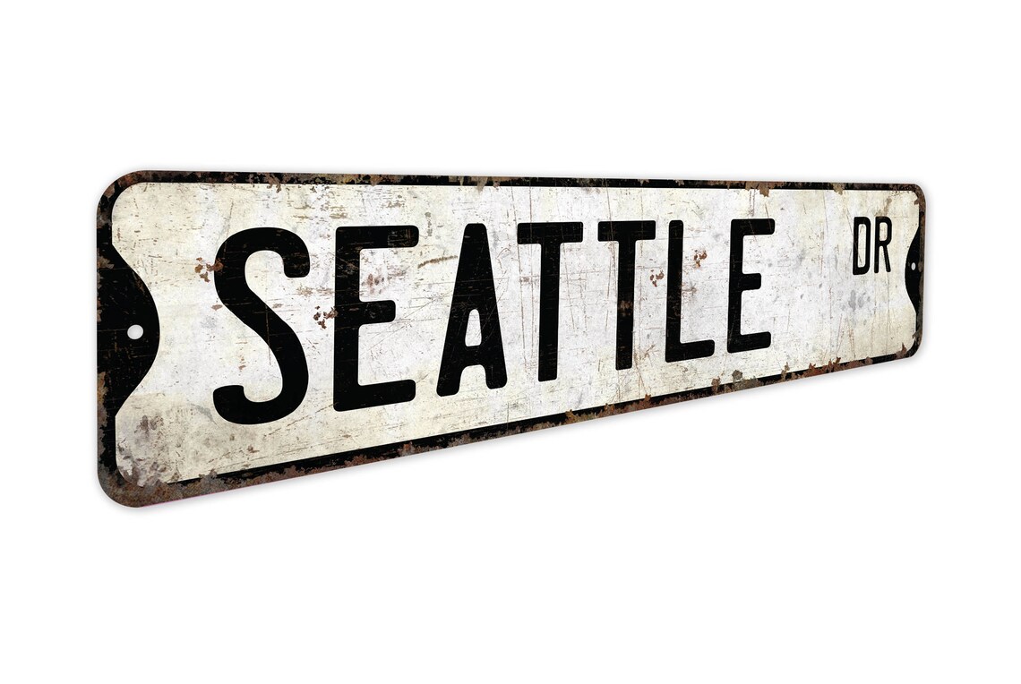 Seattle - Seattle Sign - Seattle Gift - Seattle Visitor - USA City ...