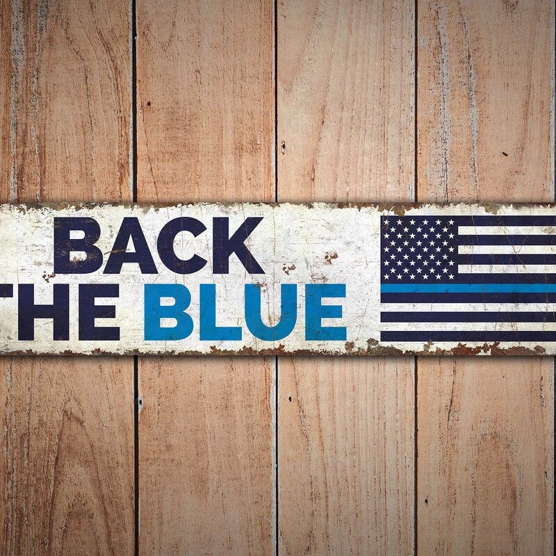 Back the Blue - Etsy