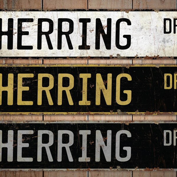 Herring Sign - Etsy