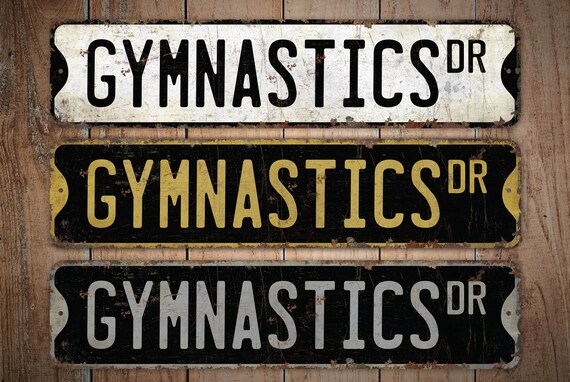 Gymnastics Gymnastics Sign Gymnastics Game Gymnastics - Etsy
