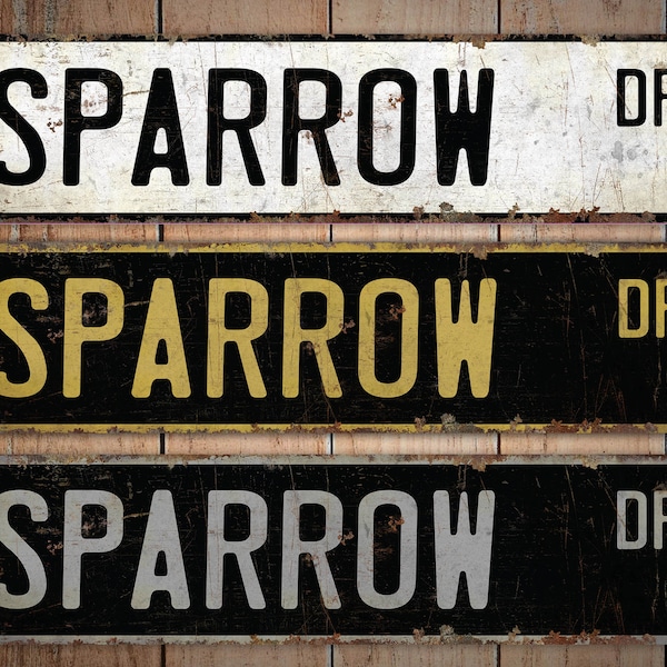 Sparrow Sign - Etsy
