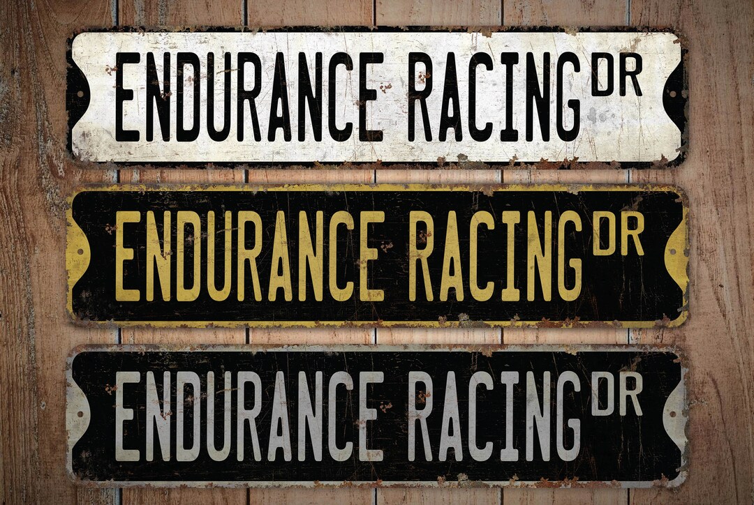 Endurance Racing - Racing Sign - Racing Game Sign - Racing Decor ...