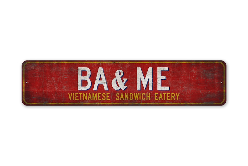 Vietnamese Restaurant - Custom Restaurant Sign - Vietnamese Food Sign ...
