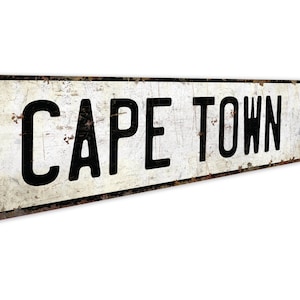 Cape Town Sign - Cape Town Gift - Cape Town Visitor - Cape Town Native ...
