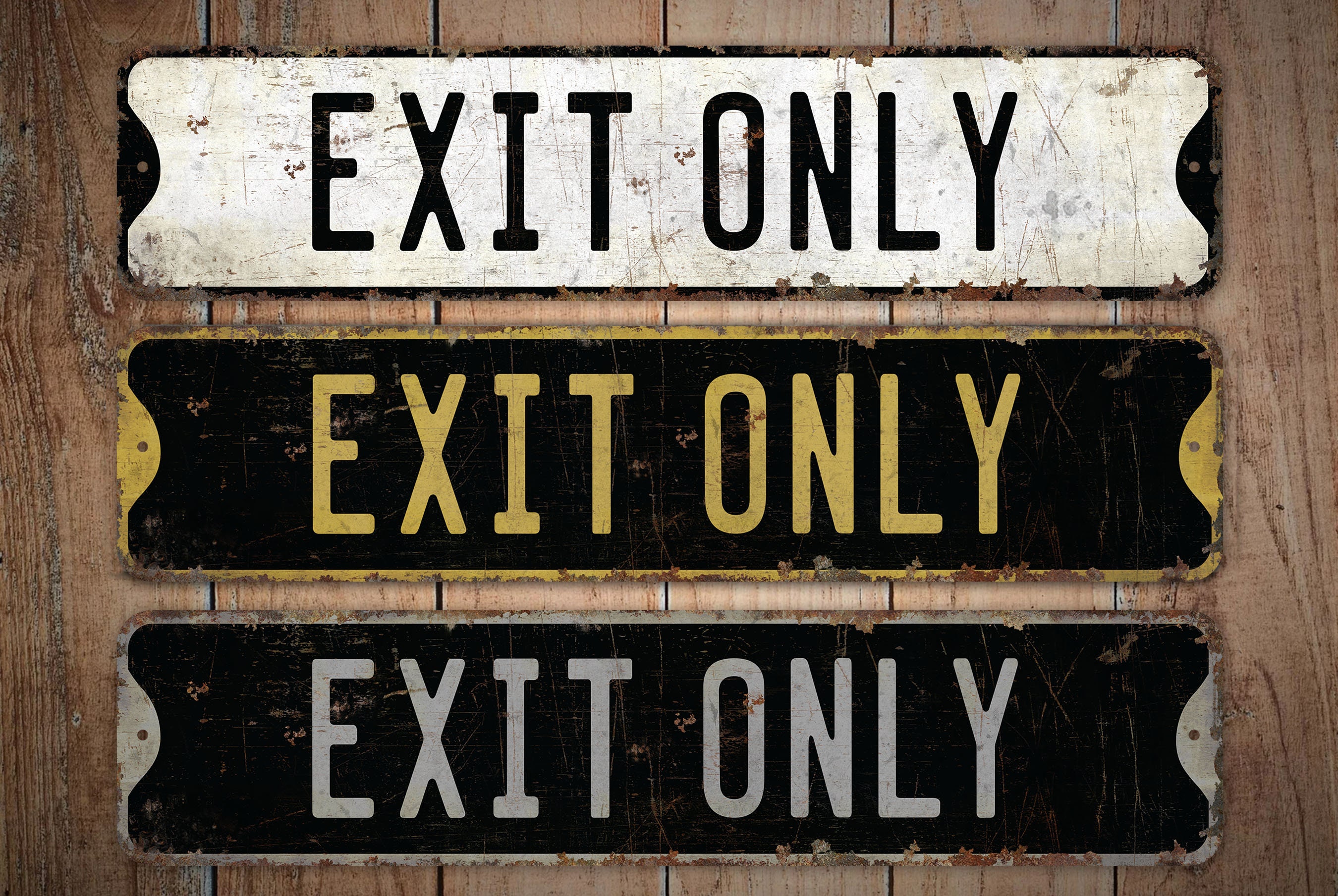 Exit Only Exit Only Sign Exit Only Decor Custom Exit - Etsy
