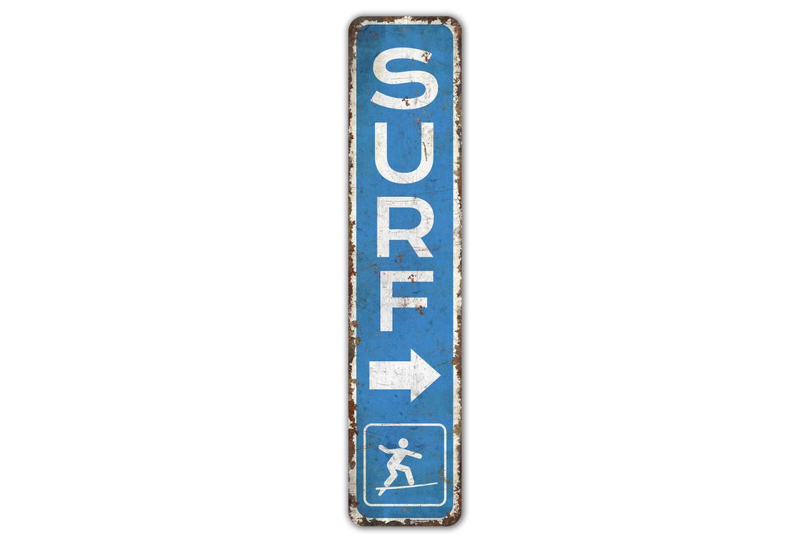 Surf Sign - Surf Game Sign - Surfing Sign - Beach Sign - Beach Lover ...