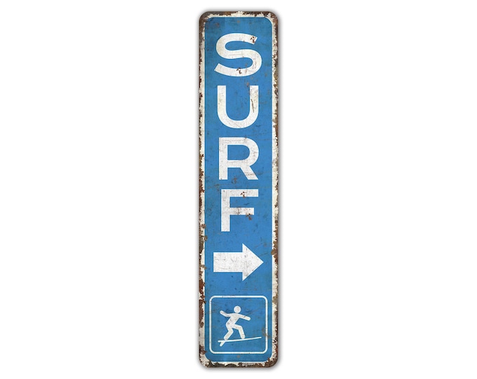 Surf Sign - Surf Game Sign - Surfing Sign - Beach Sign - Beach Lover ...