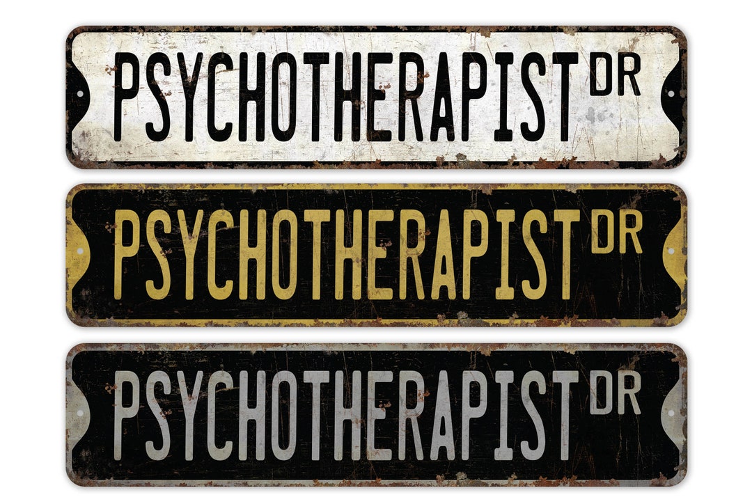 Psychotherapist - Psychotherapist Sign - Psychotherapist Decor ...