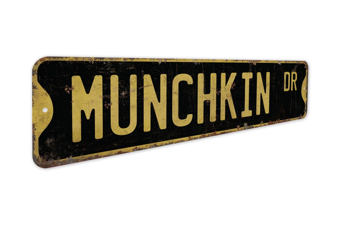 Munchkin Dr Munchkin Sign Munchkin Sign Decor Munchkin - Etsy