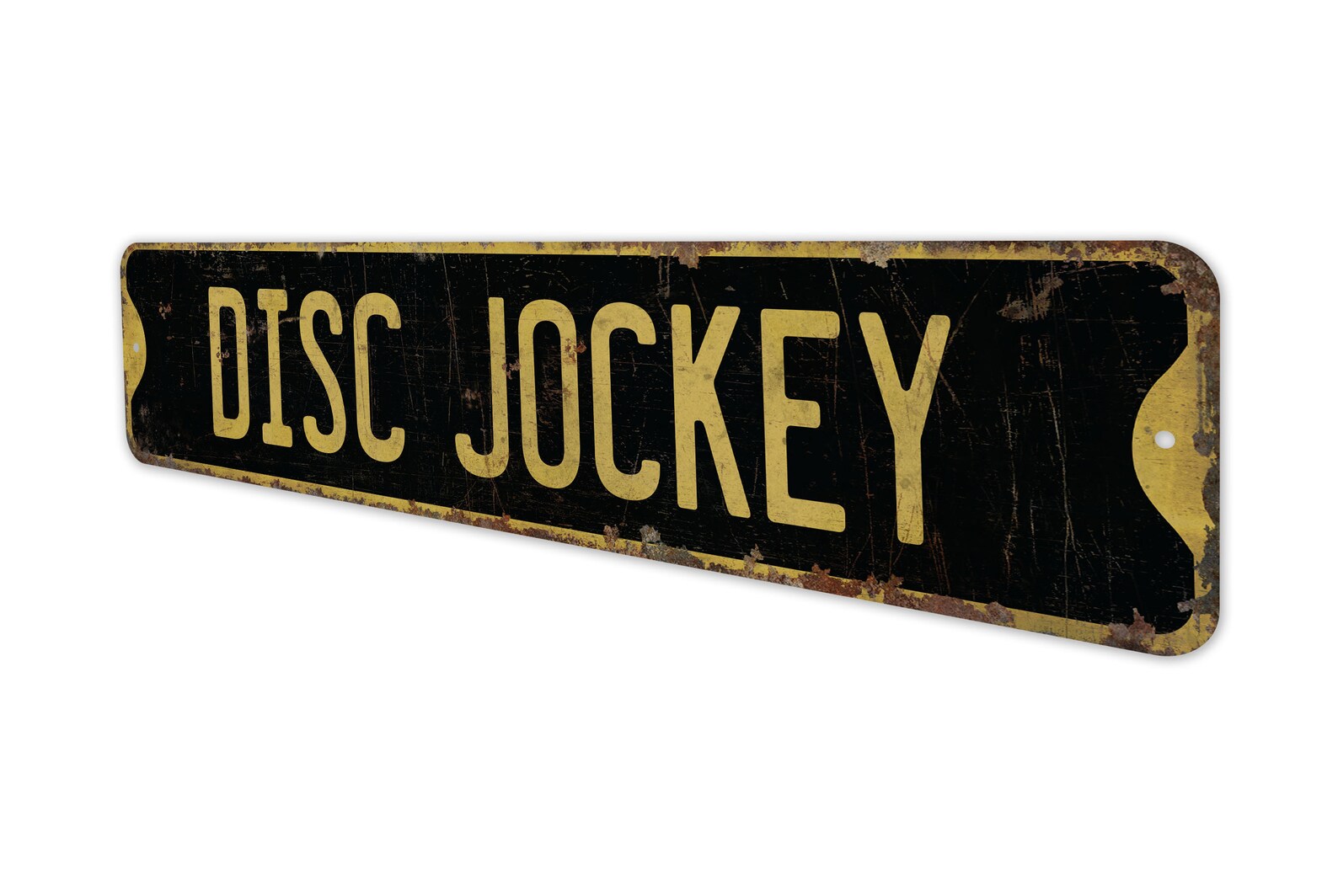 Disc Jockey Disc Jockey Sign Vintage Style Sign Disc - Etsy