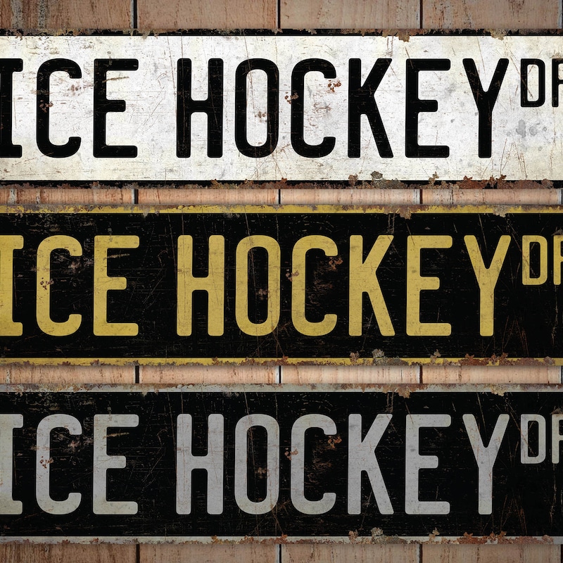Hockey Signs - Etsy