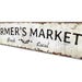 Farmer's Market - Farmer's Market Sign - Market Decor - Fresh and Local ...