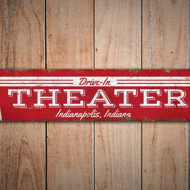 Drive in Sign Vintage - Etsy