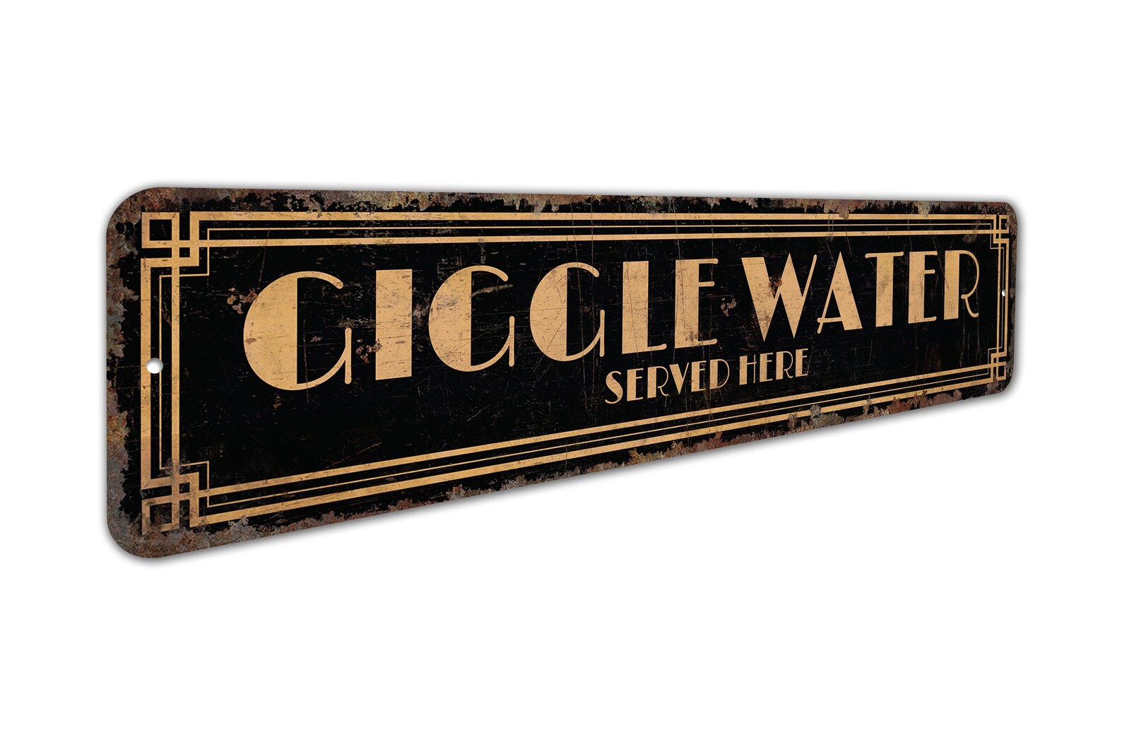 Giggle Water Served Here - Bar Sign - Bar Decor - Beer Bar Sign - Beer ...