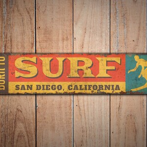 Born to Surf - Born to Surf Sign - Born to Surf Decor - Surfing Lover ...