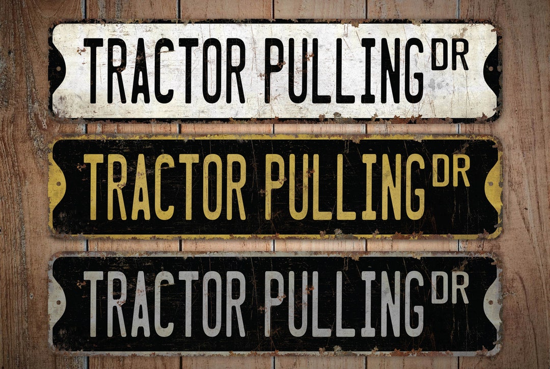 Tractor Pulling - Tractor Pulling Sign - Tractor Pulling Game - Pulling ...