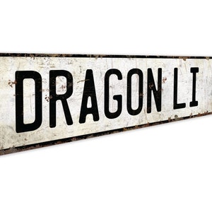 Dragon Li - Dragon Li Sign - Dragon Li Sign Decor - Cat Lover Gift ...