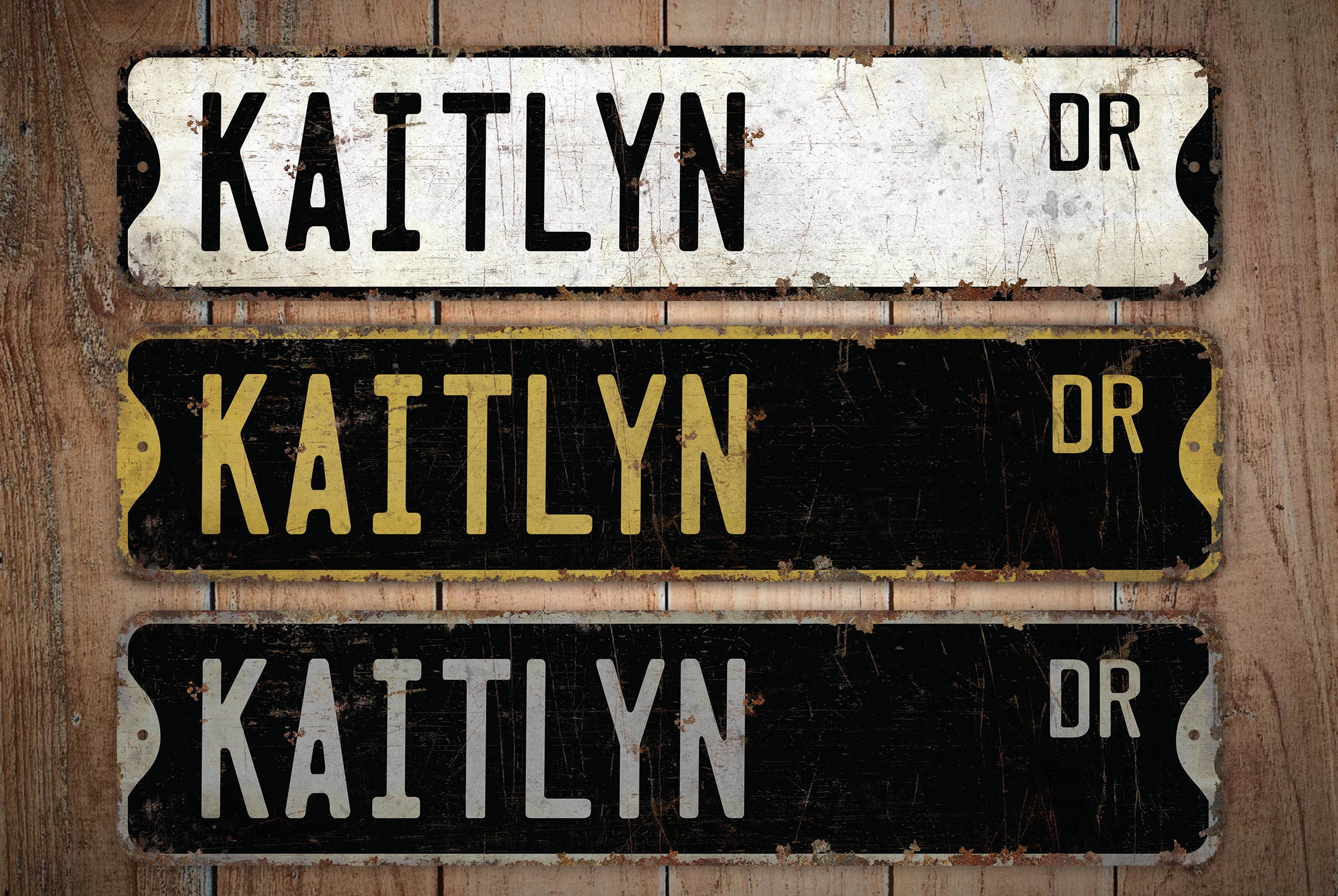 Kaitlyn Name Sign - Children Name Sign - Name Sign - Home Decor ...