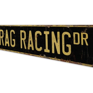 Drag Racing Sign - Drag Racing Game - Drag Racing Decor - Custom Drag ...