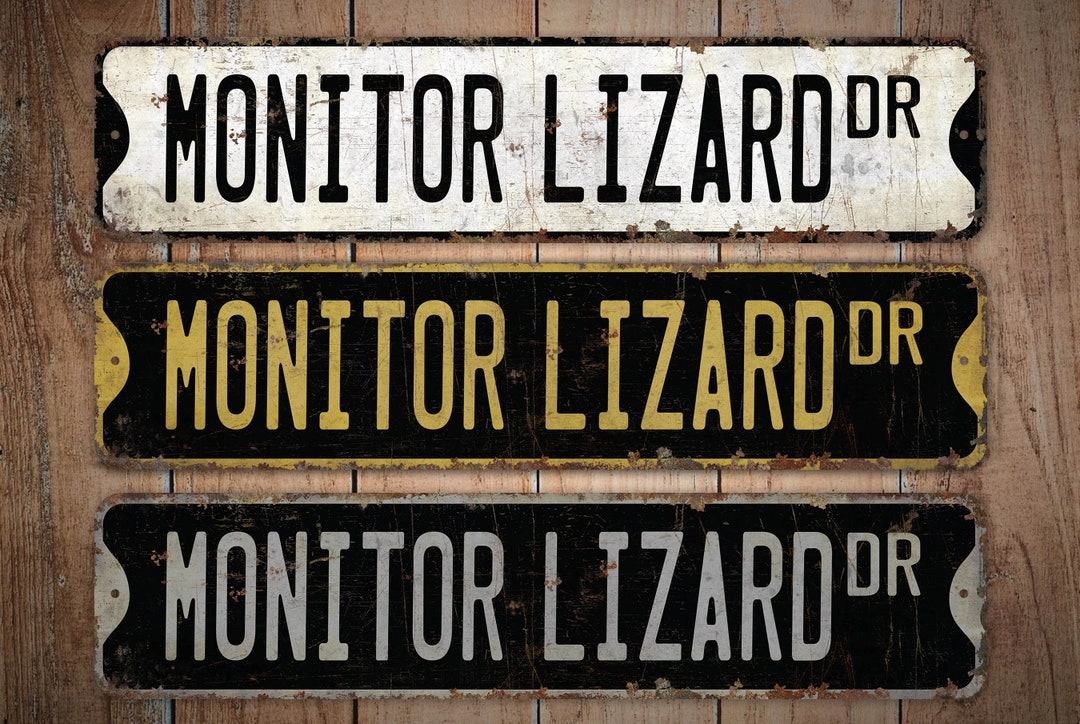 Monitor Lizard Monitor Lizard Sign Monitor Lizard Decor Monitor Lizard ...