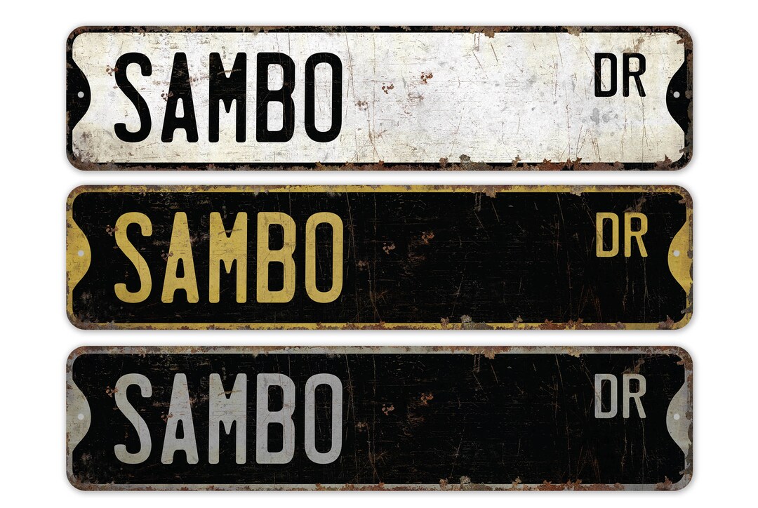 Sambo - Sambo Sign - Sambo Game Sign - Sambo Decor - Custom Sambo ...