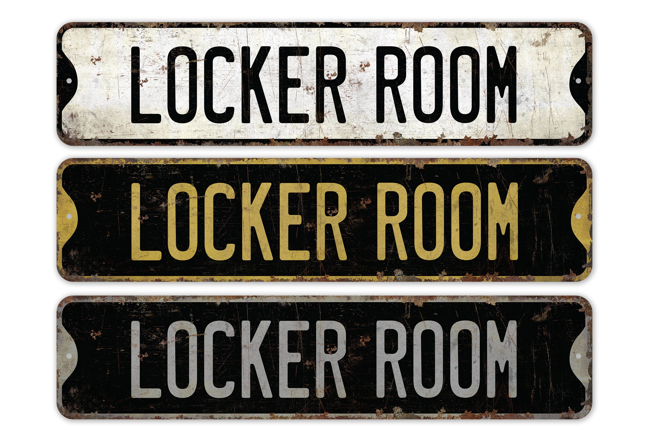 Locker Room Locker Room Sign Locker Room Decor Vintage - Etsy