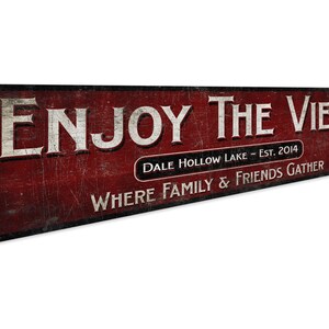 Enjoy the View Sign - Enjoy the View Decor - Vintage Style Sign ...