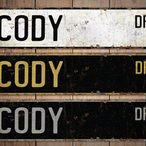 Cody Name Sign - Children Room Sign - Family Name Sign - Kids Room Door ...