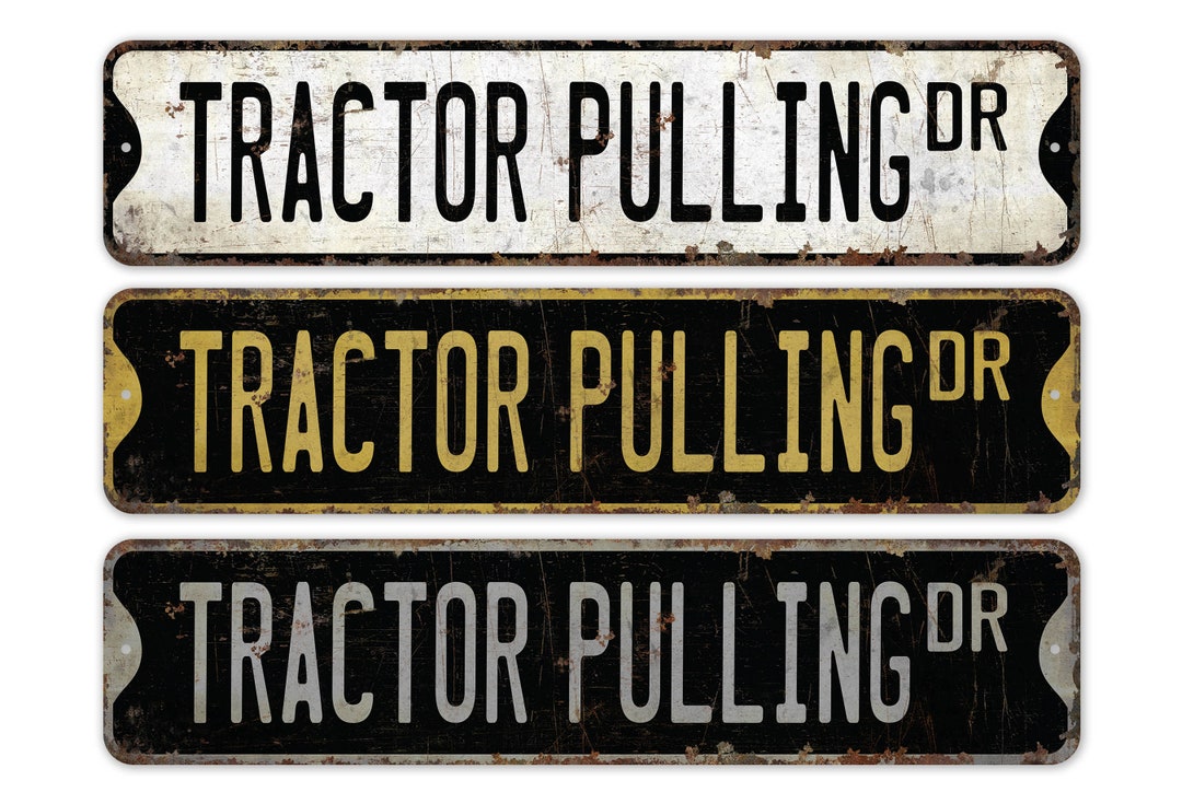 Tractor Pulling - Tractor Pulling Sign - Tractor Pulling Game - Pulling ...