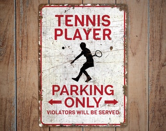 Tennis Sign Kid Room Sign Custom Tennis Court Sign Tennis - Etsy