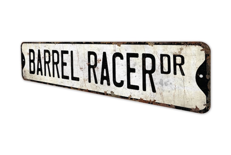 Barrel Racer - Barrel Racer Sign - Barrel Racer Decor - Vintage Style ...