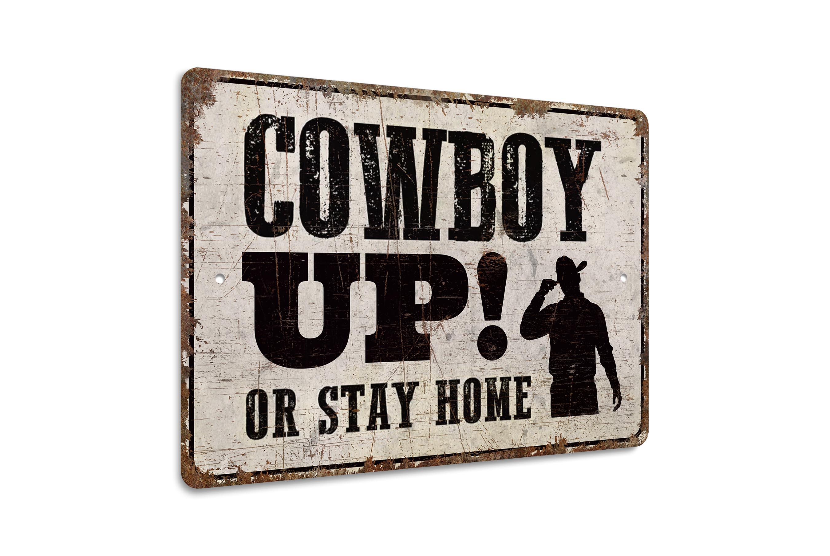 Cowboy up Sign - Ranch Decor - Ranch Sign - Cowboy Gift - Horse Sign ...