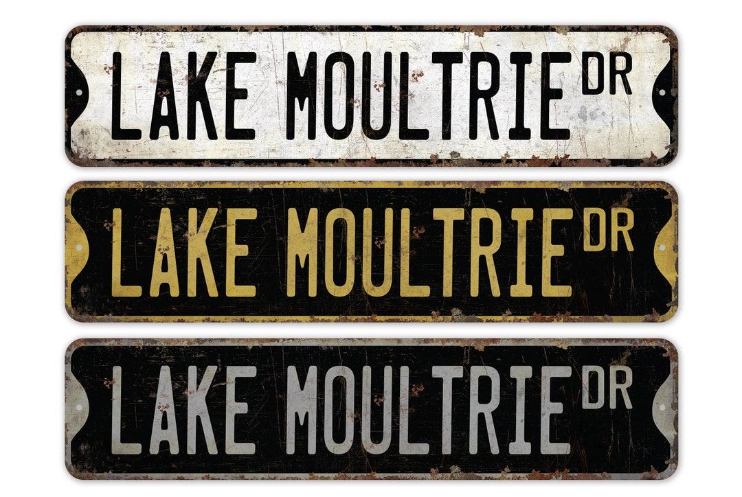 Lake Moultrie - Lake Moultrie Sign - South Carolina Lake - Lake ...