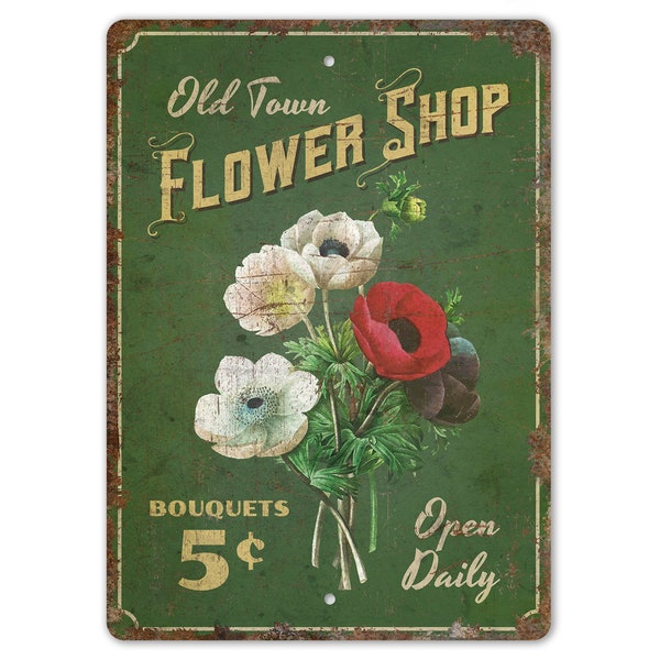 Flower Shop Signs - Etsy