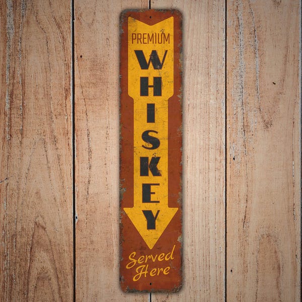 Whiskey Sign - Etsy