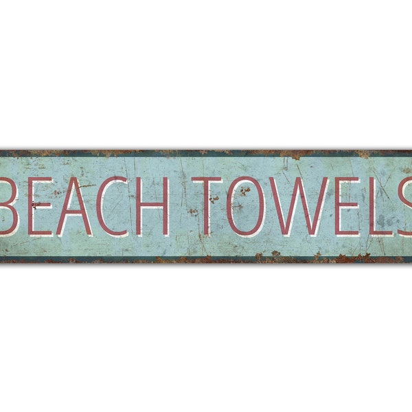 Pool Towel Signs - Etsy