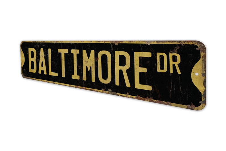 Baltimore Sign - Baltimore Gift - Baltimore Souvenir - Baltimore ...